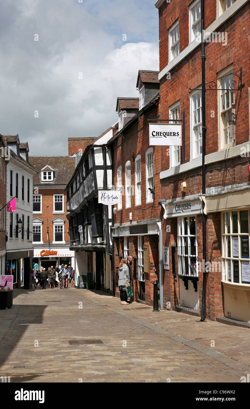 Butcher row one old streets hi-res stock photography and images - Alamy
