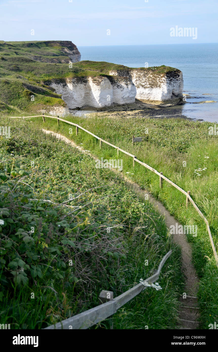 flamborough head yorkshire england Stock Photo - Alamy