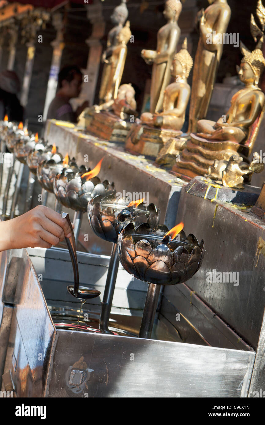Buddhist ritual thailand hi-res stock photography and images - Alamy
