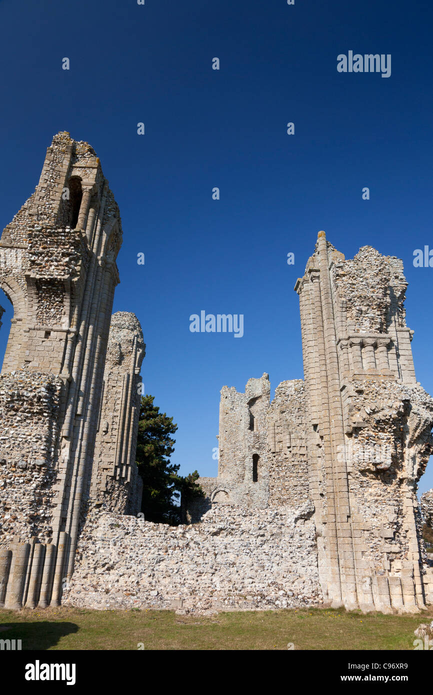The ruins of Binham Priory, Norfolk Stock Photo - Alamy