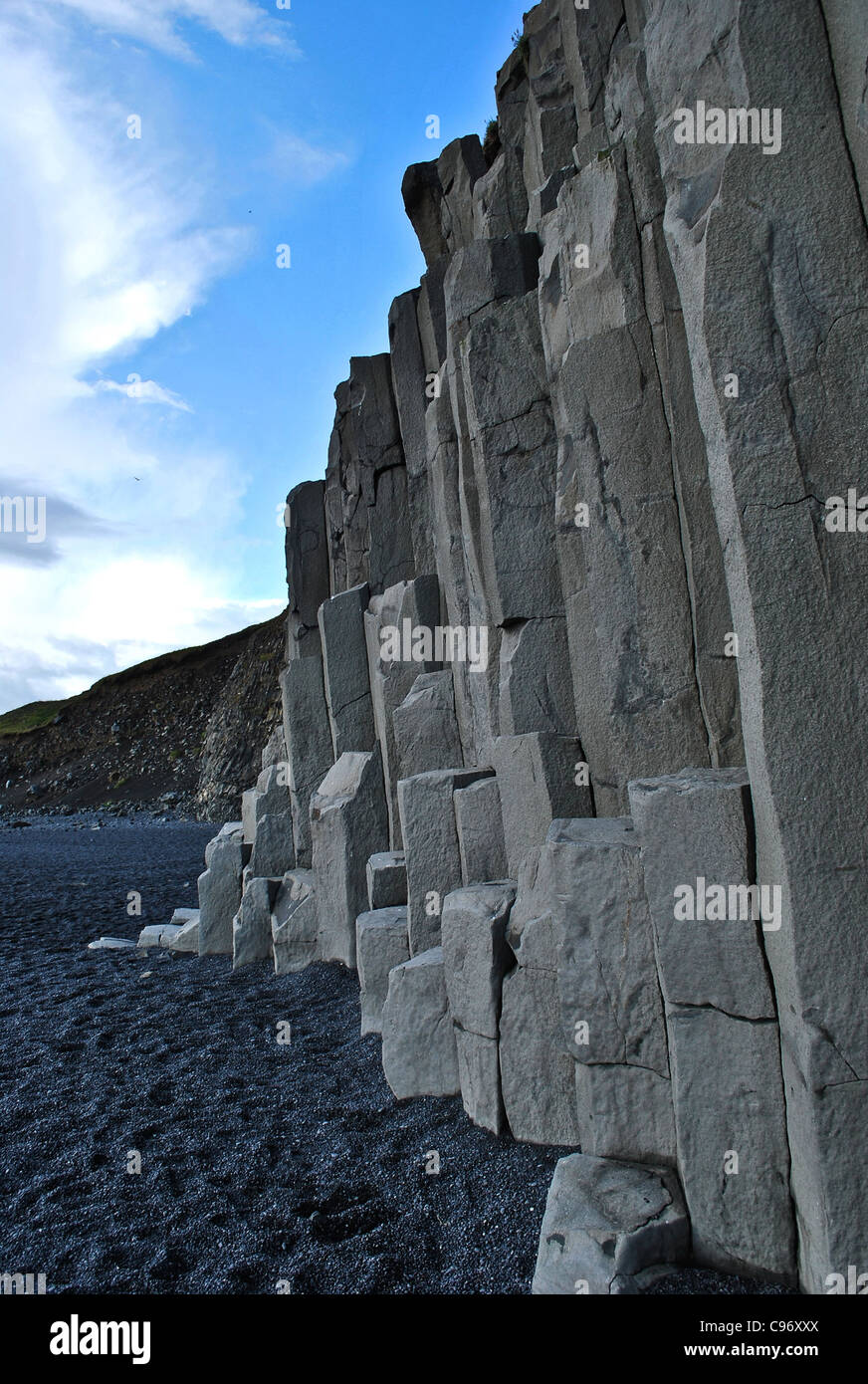 Black basalt mountain hi-res stock photography and images - Alamy