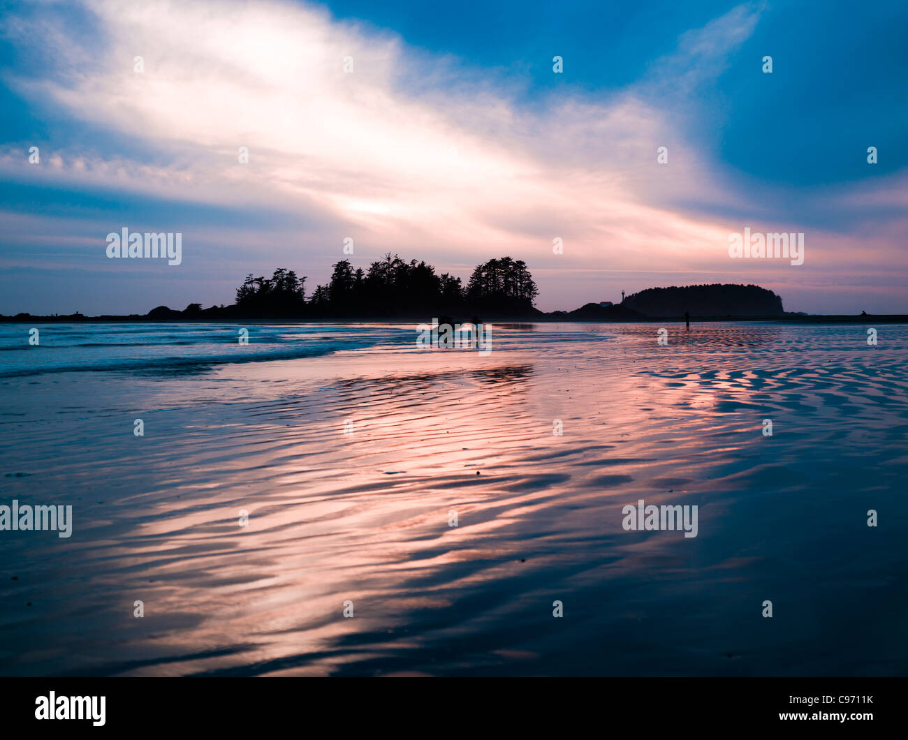 Sunset On Chesterman Beach High Resolution Stock Photography and Images ...
