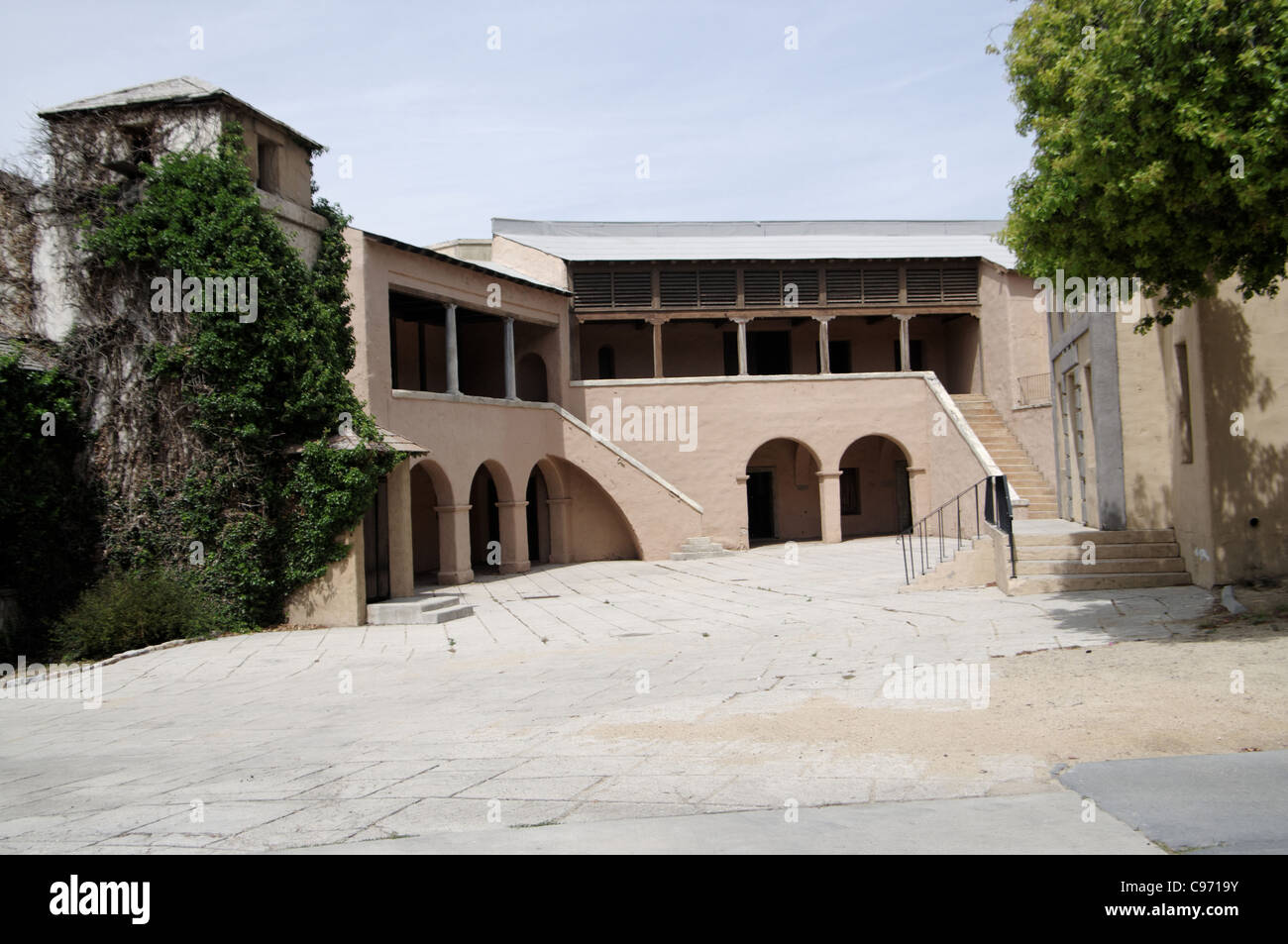 Universal Studios. Sets of films in Hollywood Stock Photo - Alamy