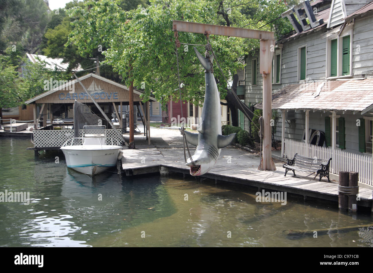Universal Studios. Sets of films in Hollywood Stock Photo - Alamy