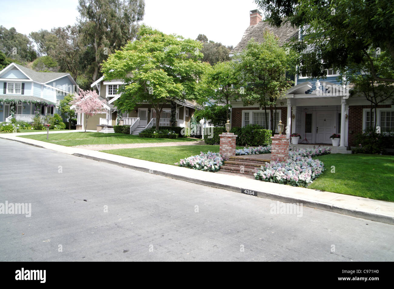 Universal Studios. Sets of films in Hollywood Stock Photo - Alamy