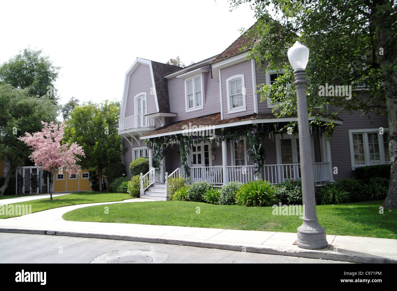 Universal Studios. Sets of films in Hollywood Stock Photo - Alamy