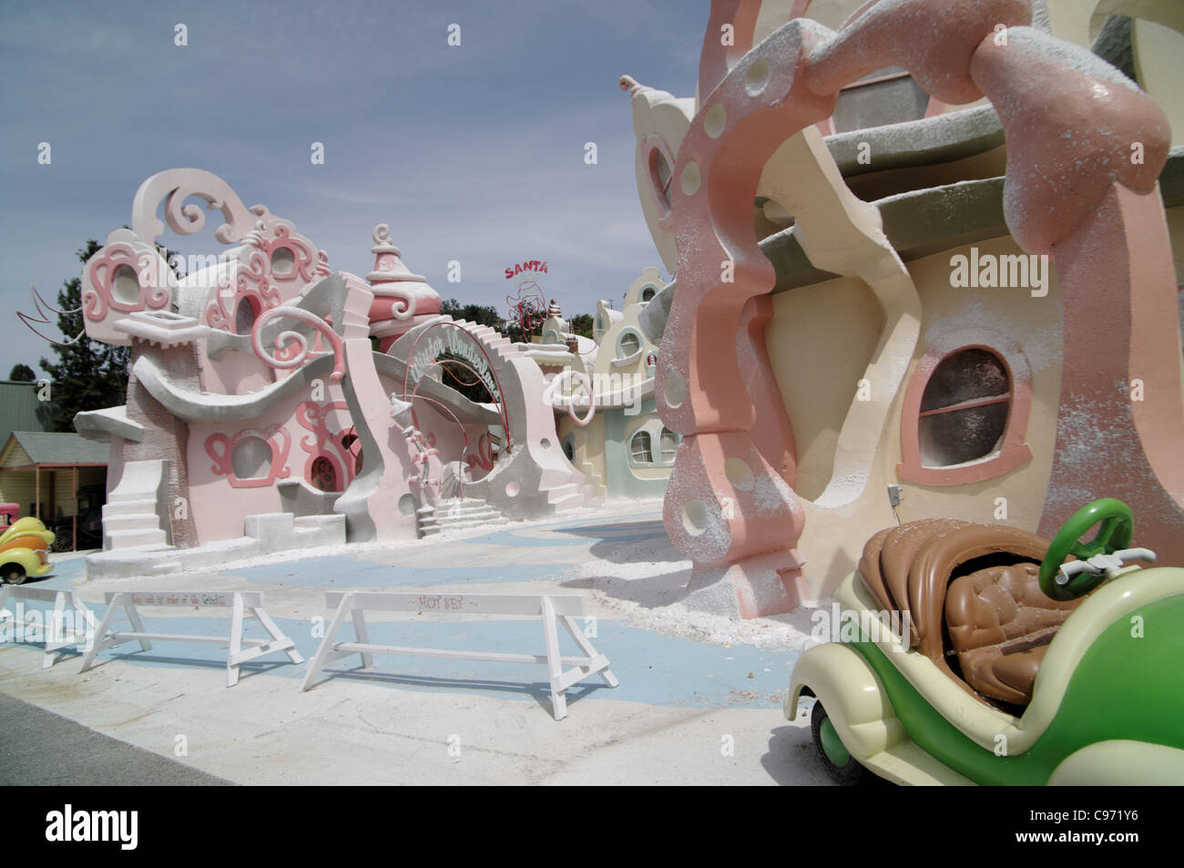 Universal Studios. Sets of films in Hollywood Stock Photo - Alamy