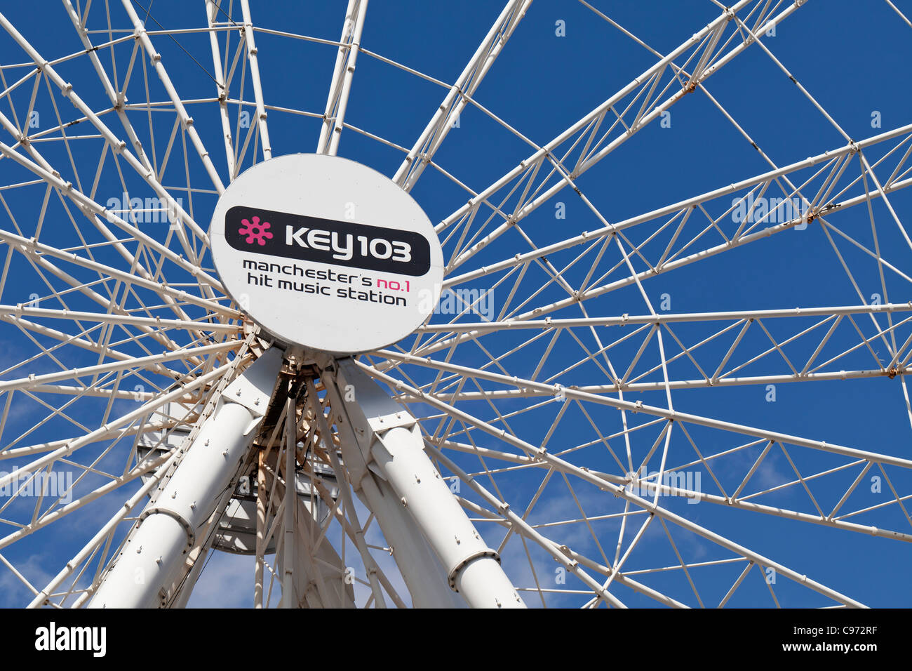The Manchester Wheel, Manchester, England Stock Photo - Alamy