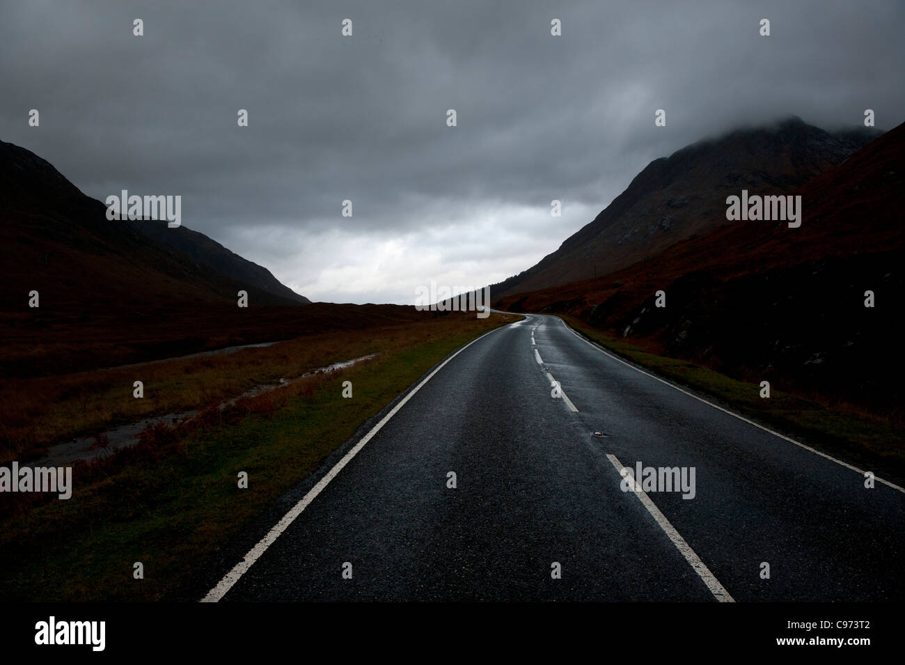 A861 road hi-res stock photography and images - Alamy
