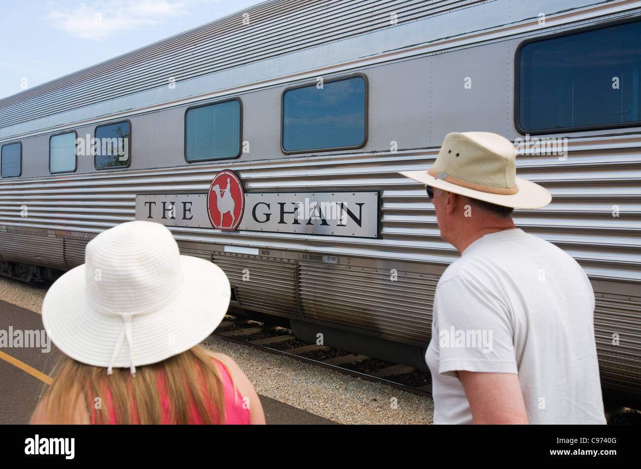 The ghan train hi-res stock photography and images - Alamy