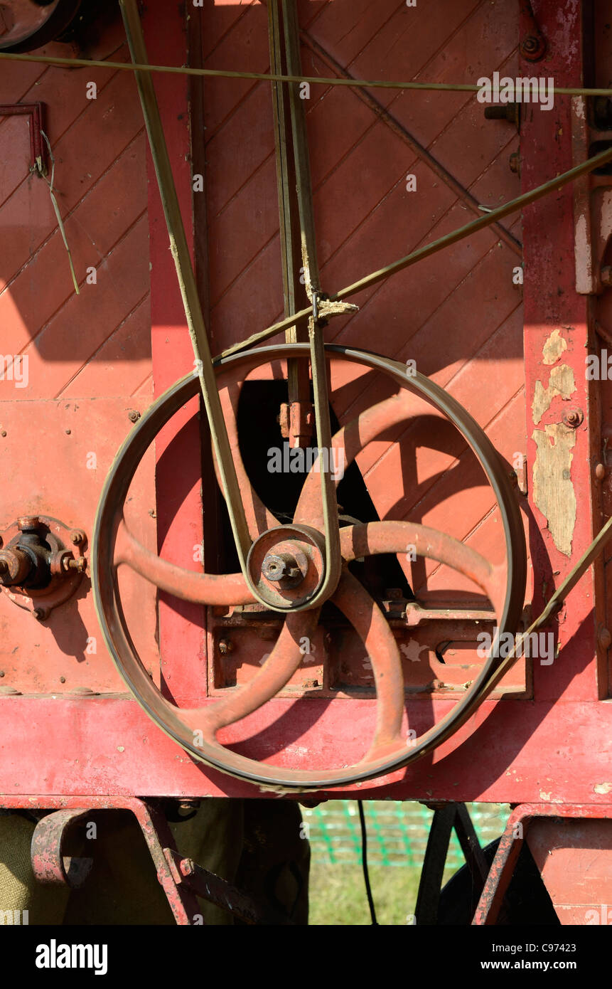 Old threshing machine hi-res stock photography and images - Alamy