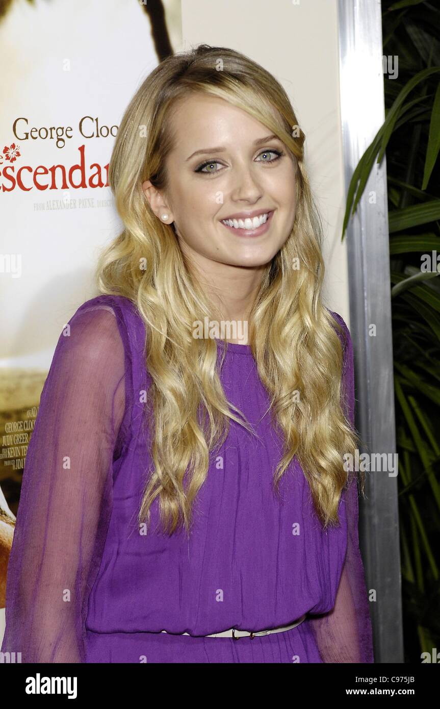 Megan Park At Arrivals For The Descendants Premiere Samuel Goldwyn