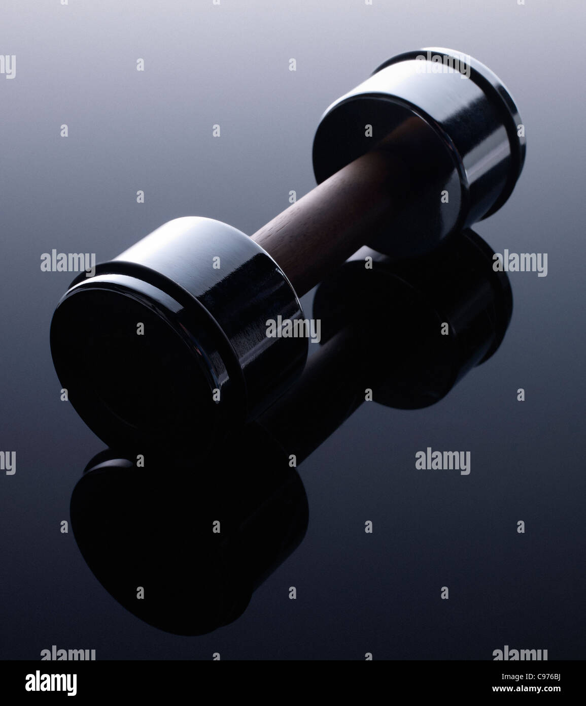 designer dumb bells Stock Photo - Alamy