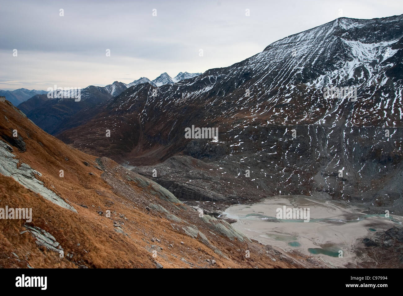 Glaciers in Austria Alps Stock Photo - Alamy