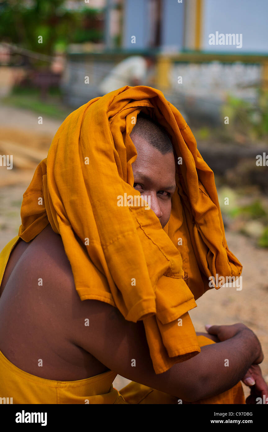 Here living monk hi-res stock photography and images - Alamy