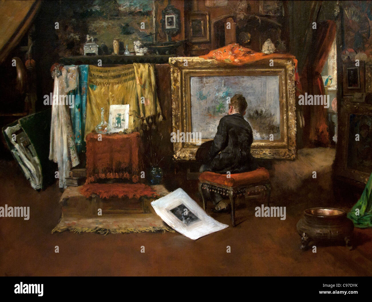 William merritt chase hi-res stock photography and images - Alamy