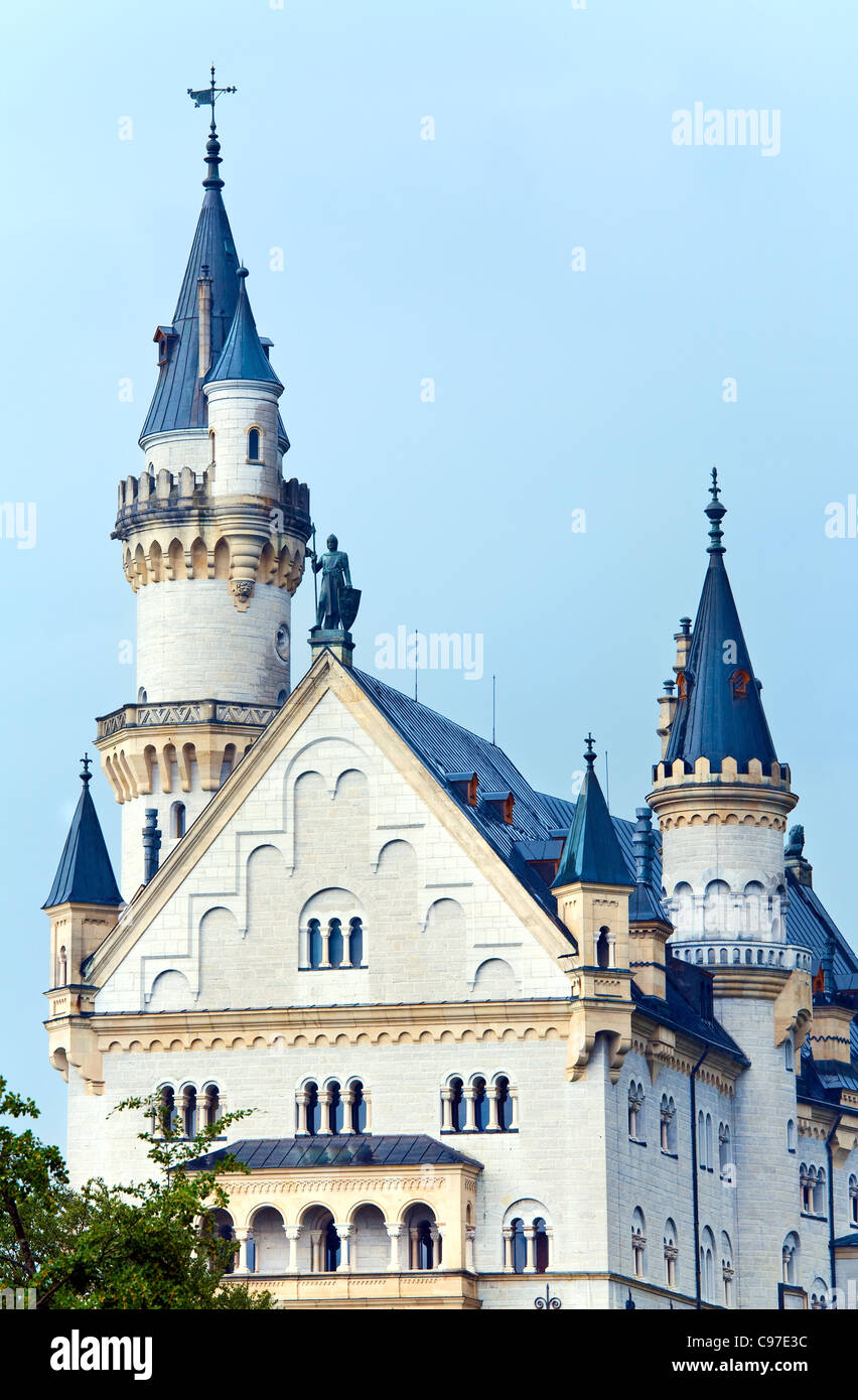 Wide view neuschwanstein castle hi-res stock photography and images - Alamy