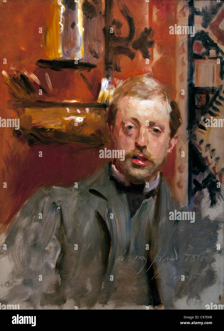 Charles Stuart Forbes 1882 by John Singer Sargent American Stock Photo ...
