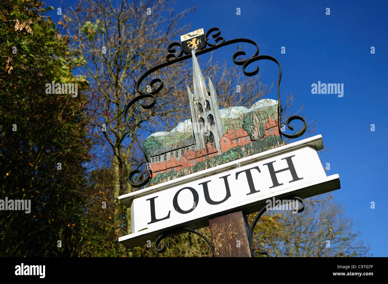 Louth,Historic Capital of Lincolnshire Wolds England Stock Photo - Alamy