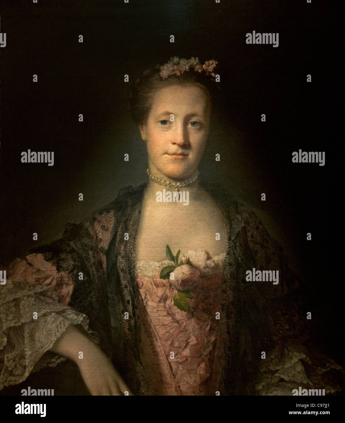 Anne Garth Turnour Lady Winterton 1762 by Allan Ramsay British Stock ...