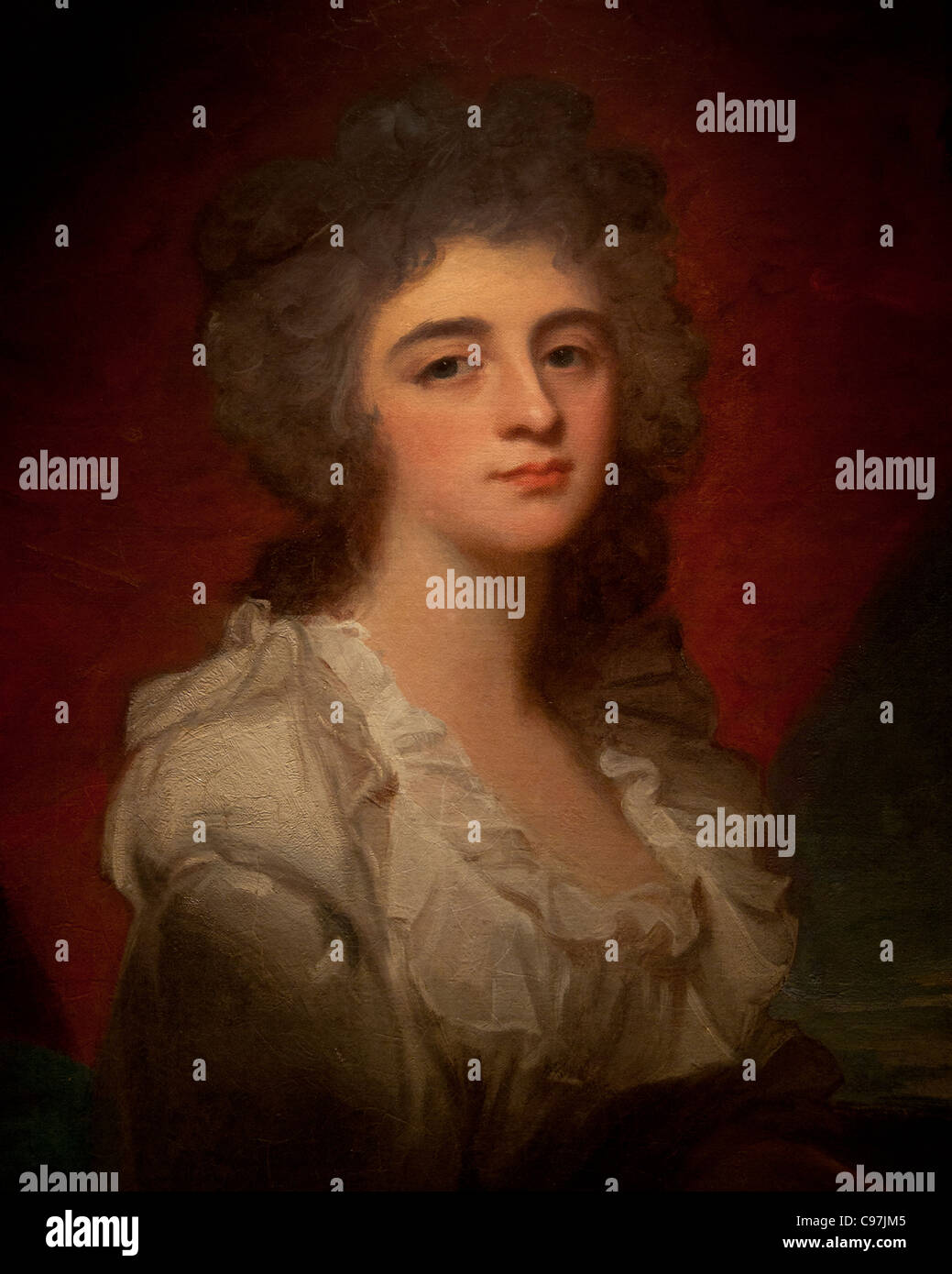 George romney painting hi-res stock photography and images - Alamy