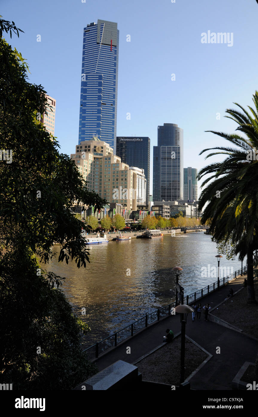 The Eureka and Skydeck 88 tower in Melbourne,Australia Stock Photo - Alamy