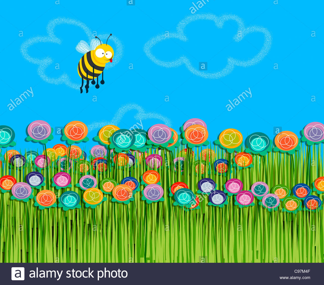 Bee Hive Drawing Stock Photos & Bee Hive Drawing Stock Images - Alamy