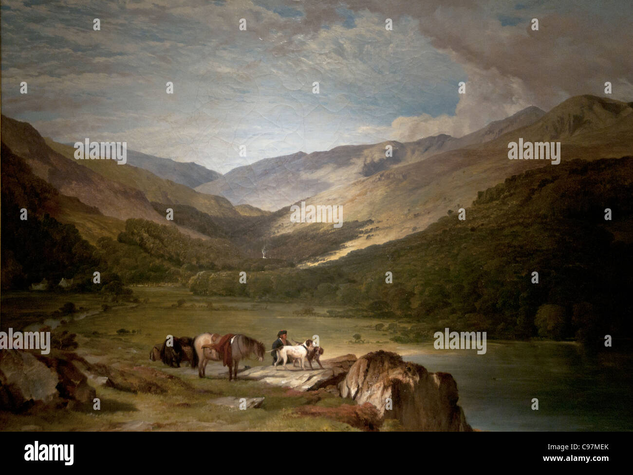 The River Awe Argyleshire 1855 by Frederick Richard Lee British Stock ...