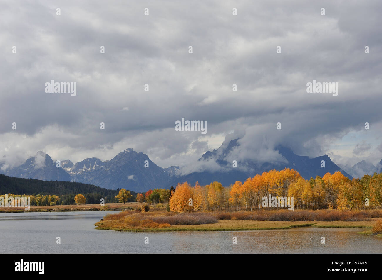 Fall, Grand Teton National Park, Jackson Hole, Wyoming Stock Photo - Alamy