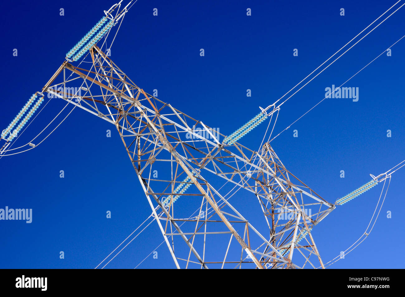 High Voltage Power Pylon High Resolution Stock Photography and Images ...