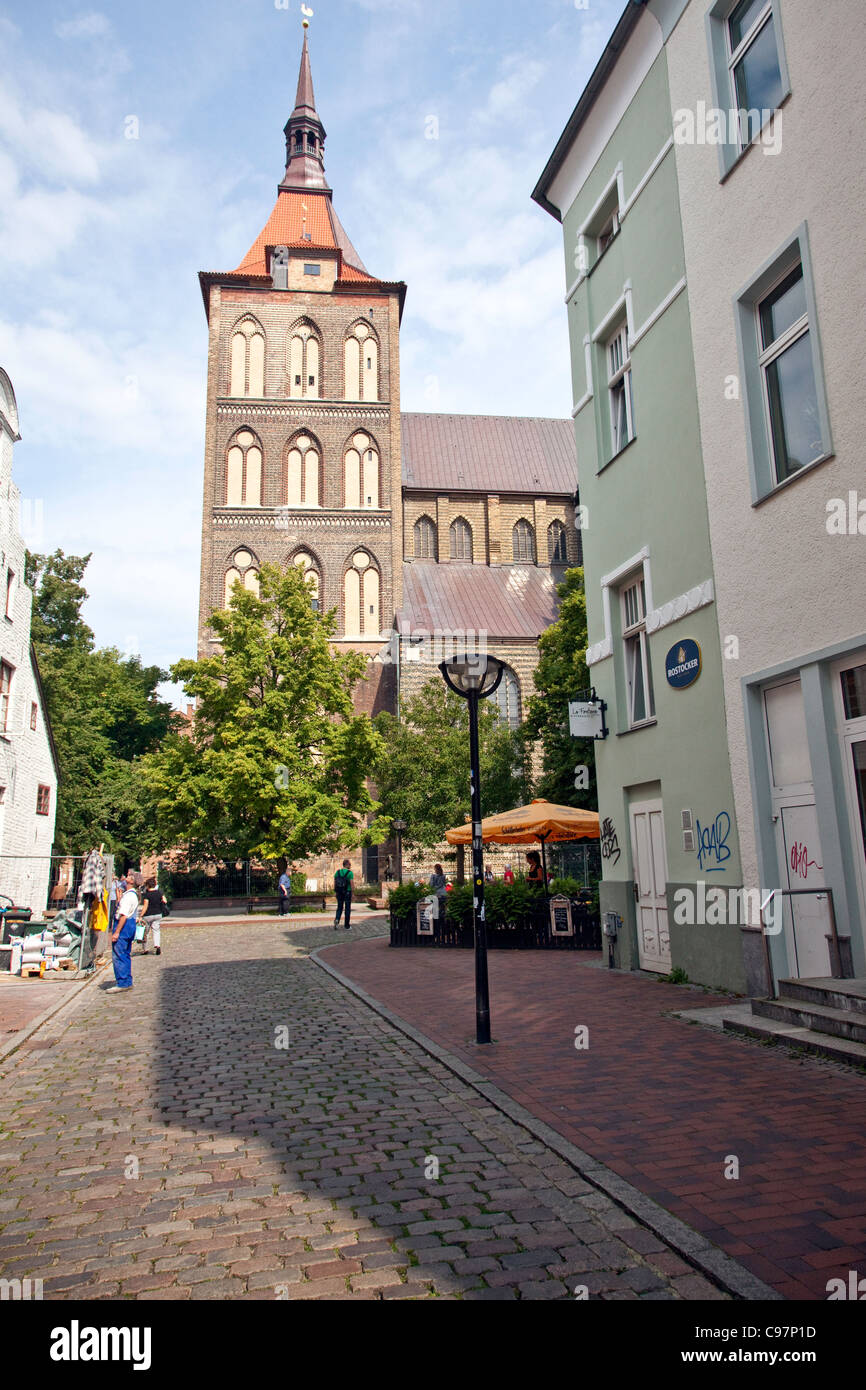 Historical City of Rostock in Mecklenburg;Western Pomerania;Northern ...