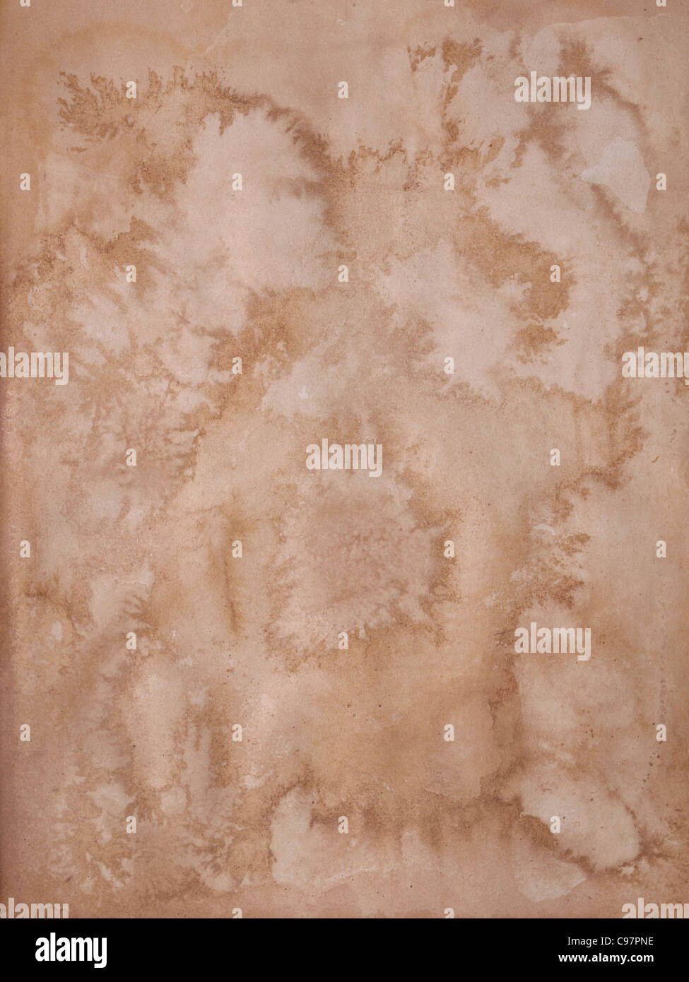 coffee stained paper background Stock Photo - Alamy