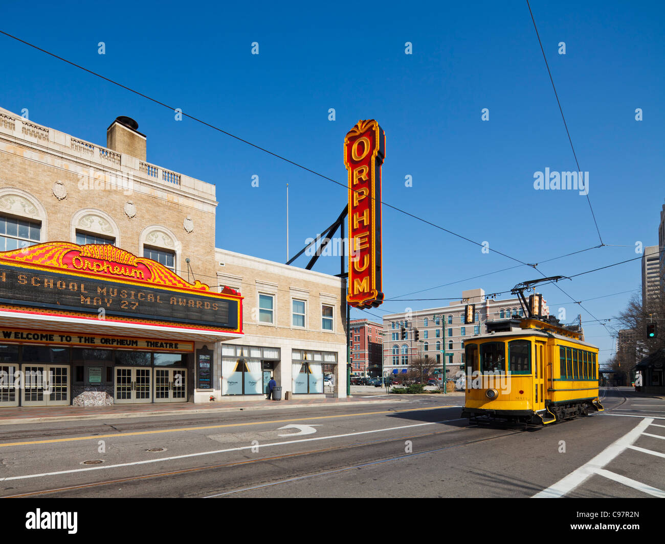 Memphis trolley hi-res stock photography and images - Alamy