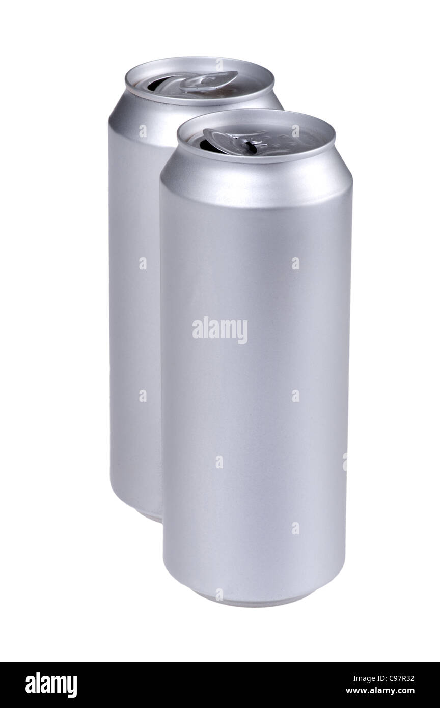 object on white - beverage can close up Stock Photo - Alamy