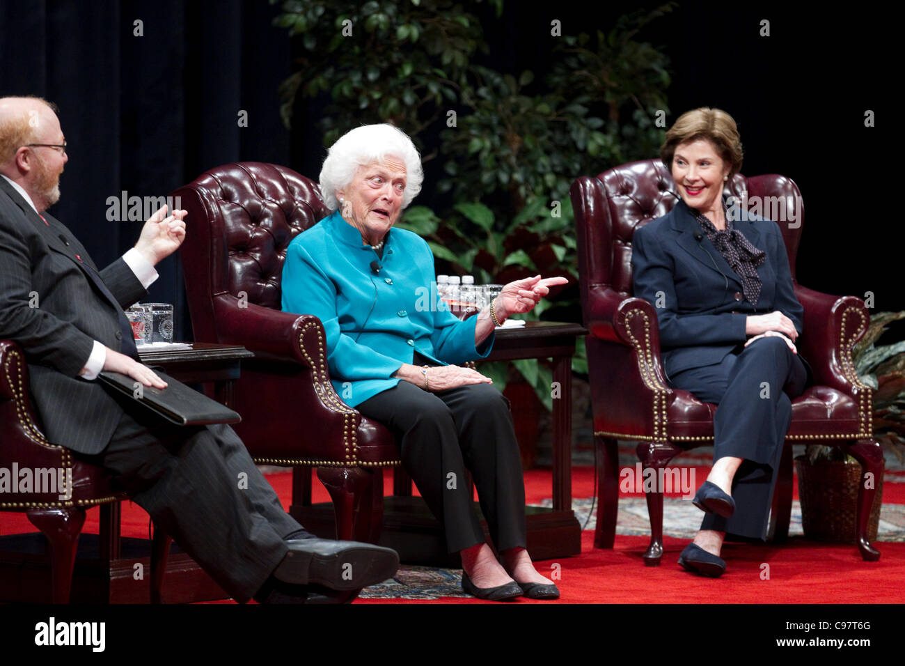 R barbara bush hi-res stock photography and images - Alamy