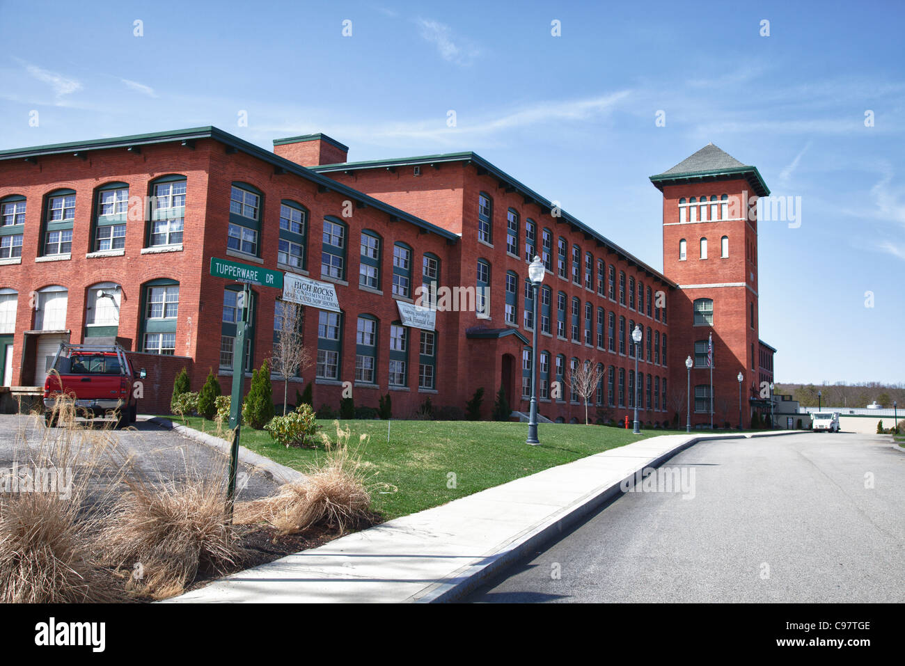 High Rocks Condominiums, Formerly Tupperware Mill Stock Photo - Alamy