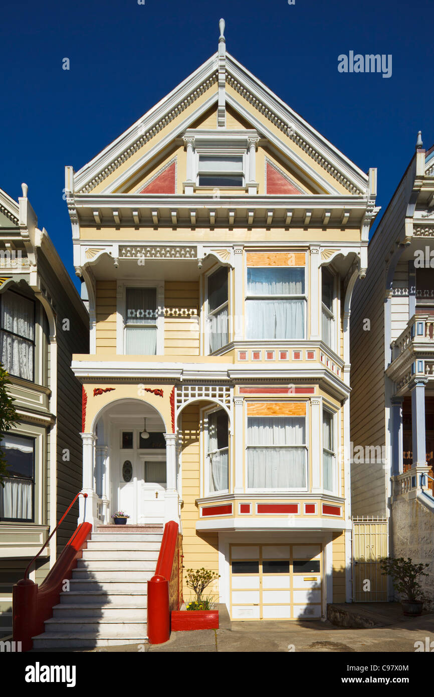 Painted Ladies, San Francisco Stock Photo - Alamy