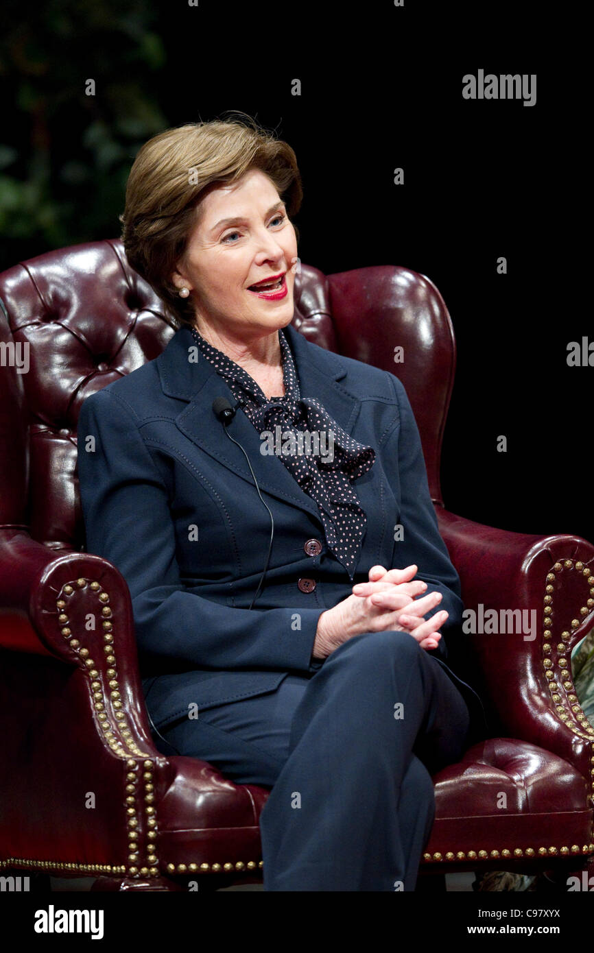U s first lady laura welch hi-res stock photography and images - Alamy