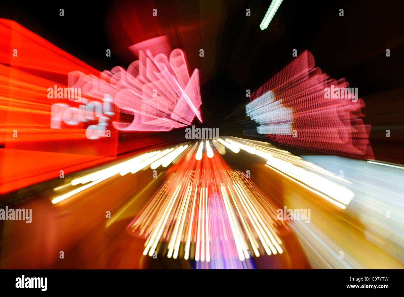 Advertising, Neon, Germany, Europe Stock Photo - Alamy