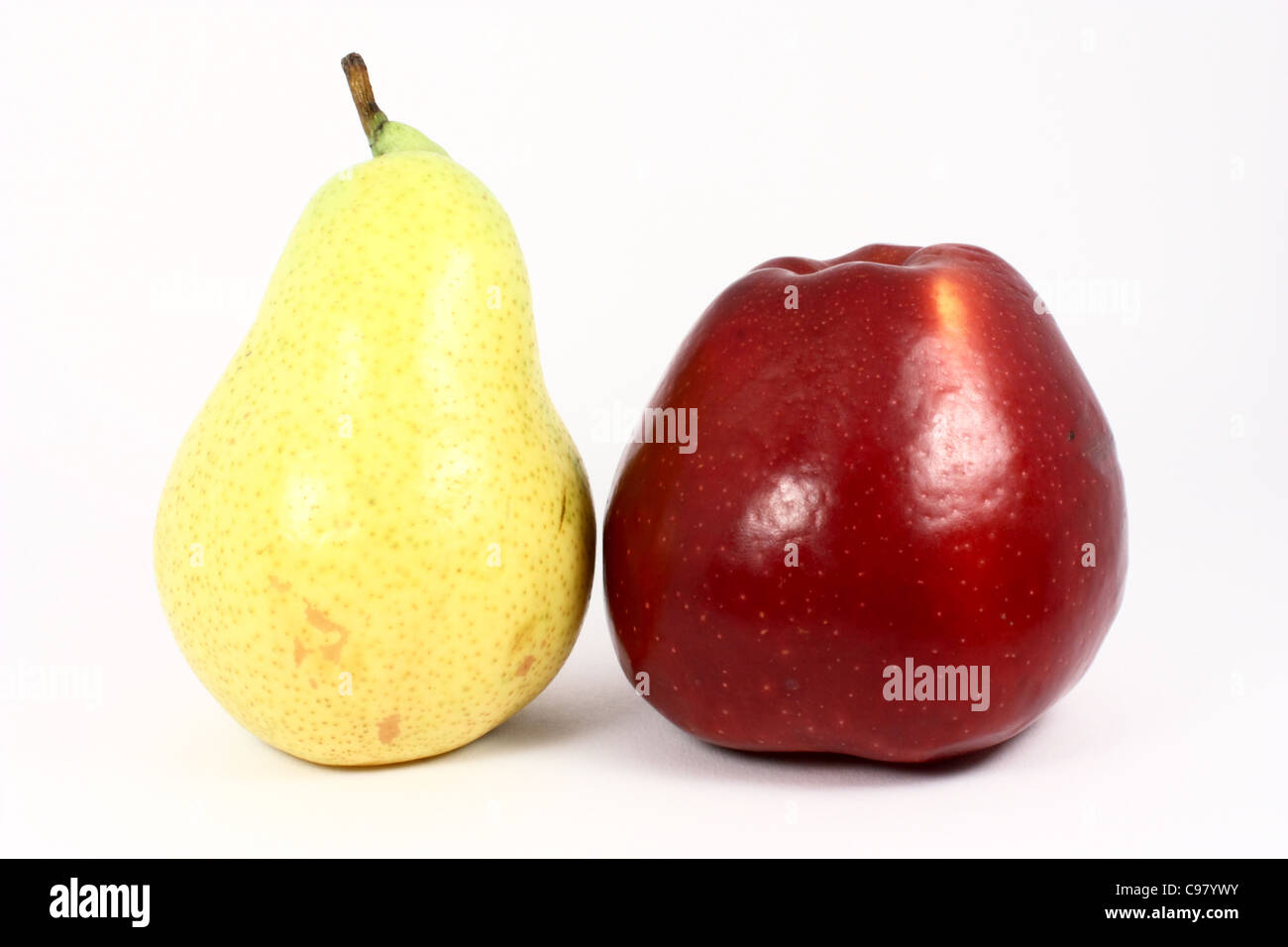 Red apple pear hi-res stock photography and images - Alamy