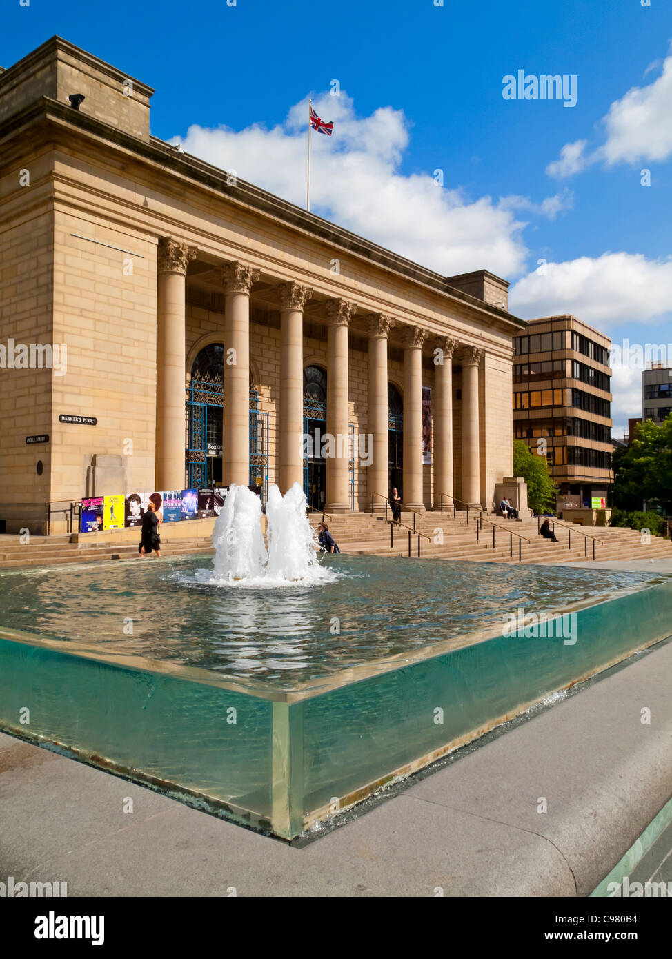 Sheffield City Hall in Sheffield city centre South Yorkshire England UK ...