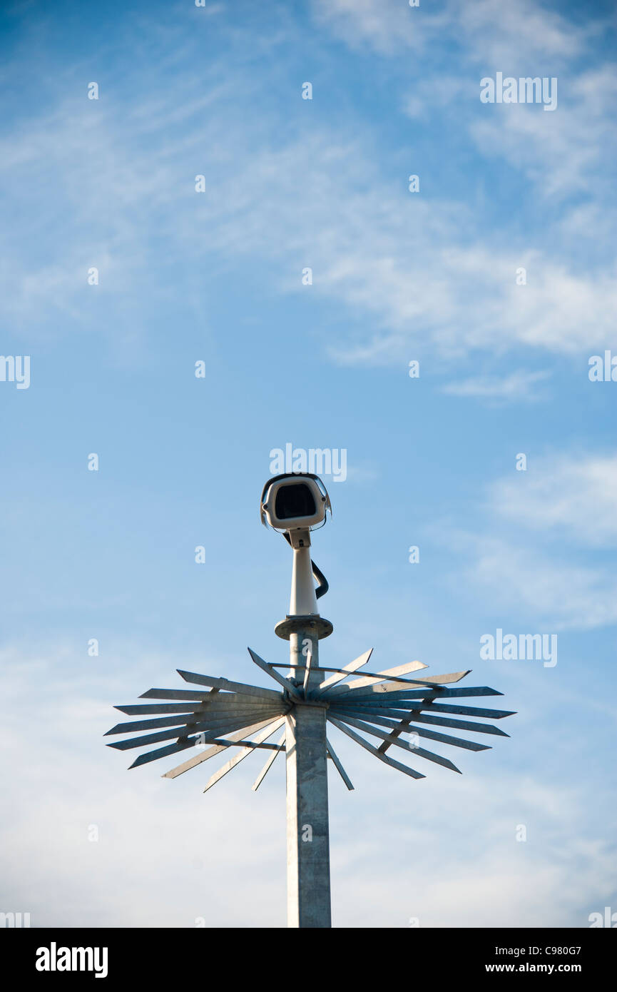 a closed circuit television CCTV security camera Stock Photo - Alamy