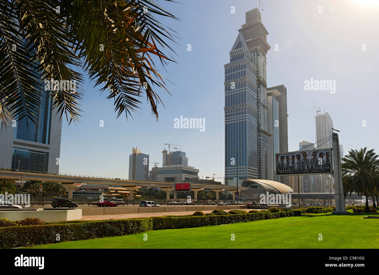 EMIRATES TOWERS, skyscrapers, modern architecture, Financial District ...