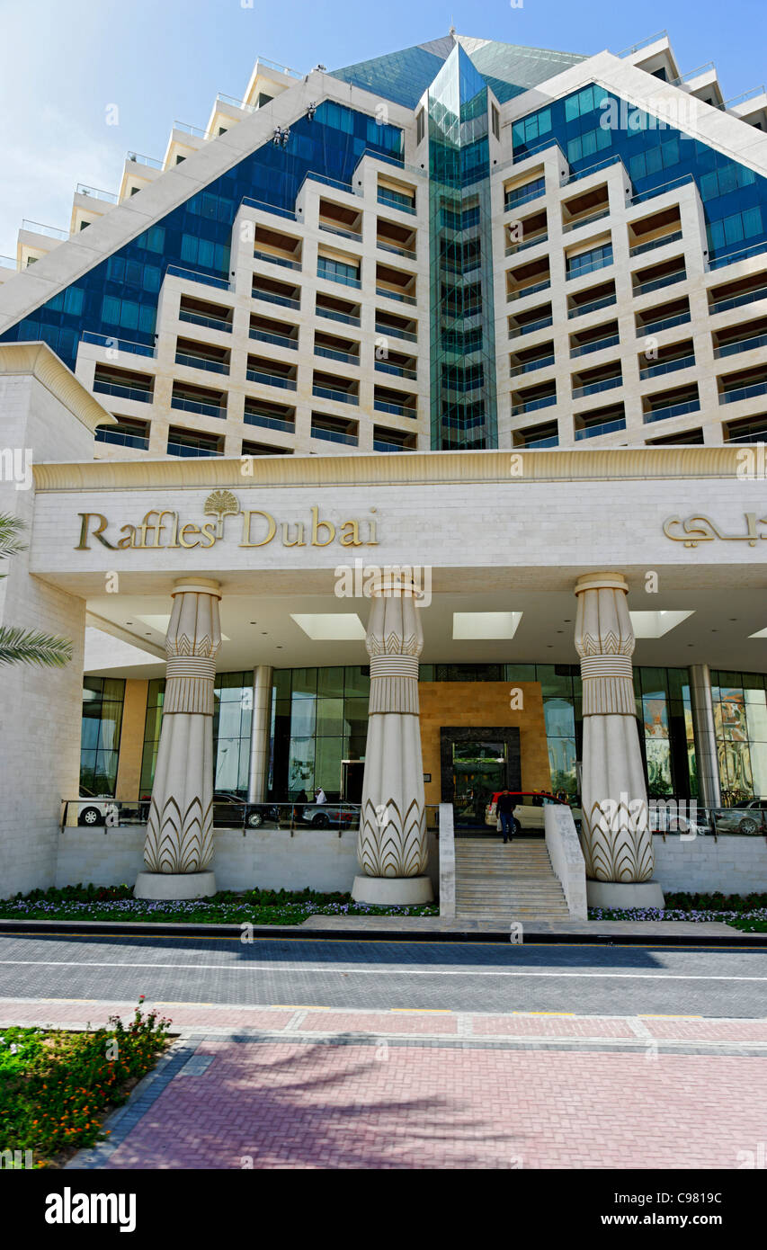 RAFFLES HOTEL DUBAI, Dubai Creek, Dubai, United Arab Emirates, Middle ...