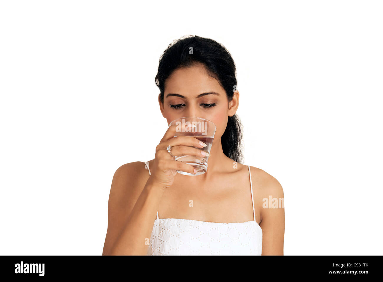 girl drinking water Stock Photo - Alamy