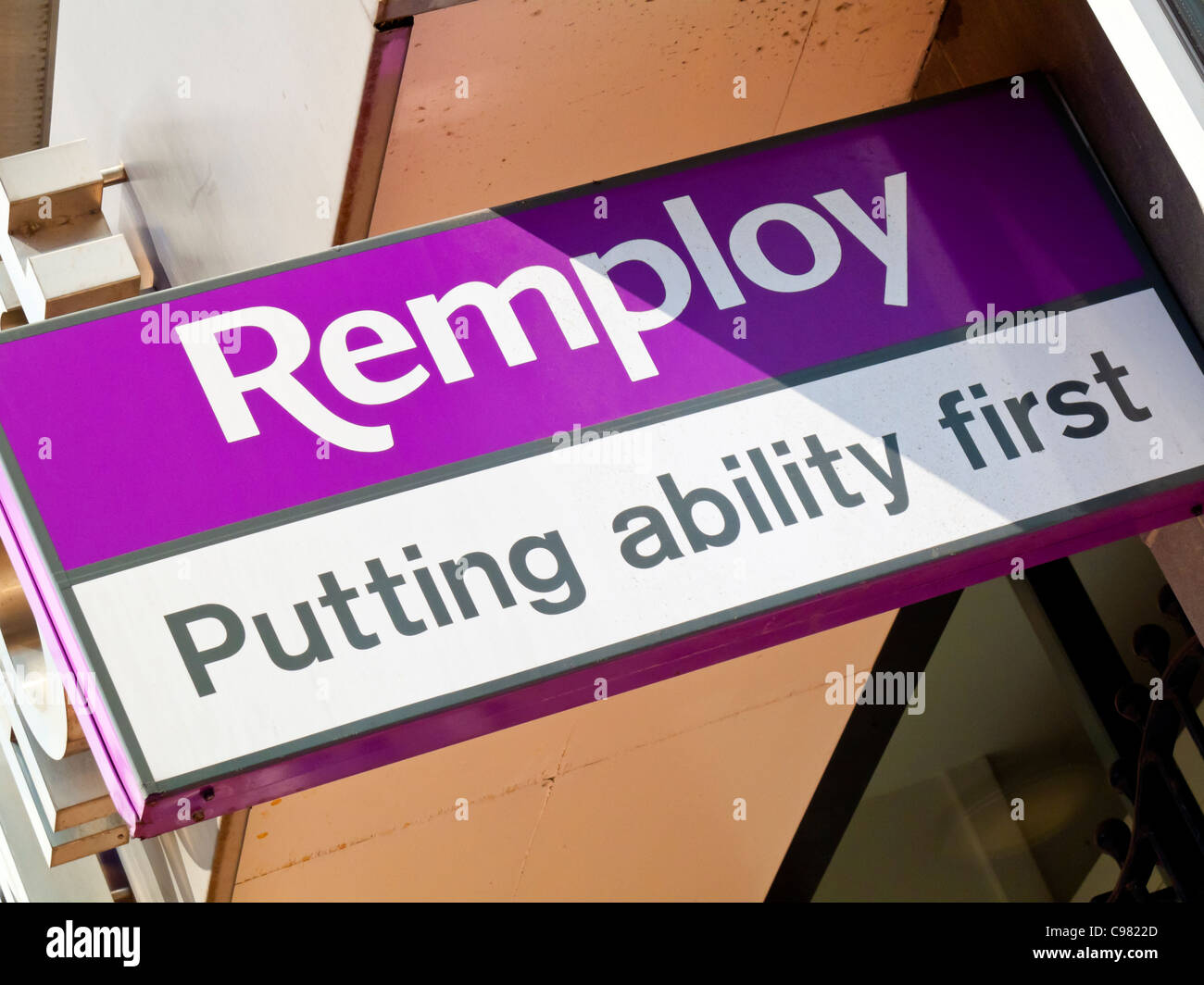 Remploy sign hi-res stock photography and images - Alamy