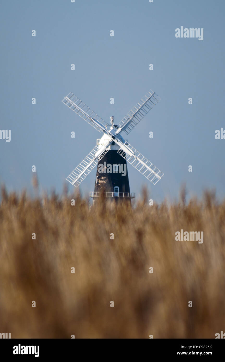 Berney Arms windmill Stock Photo - Alamy