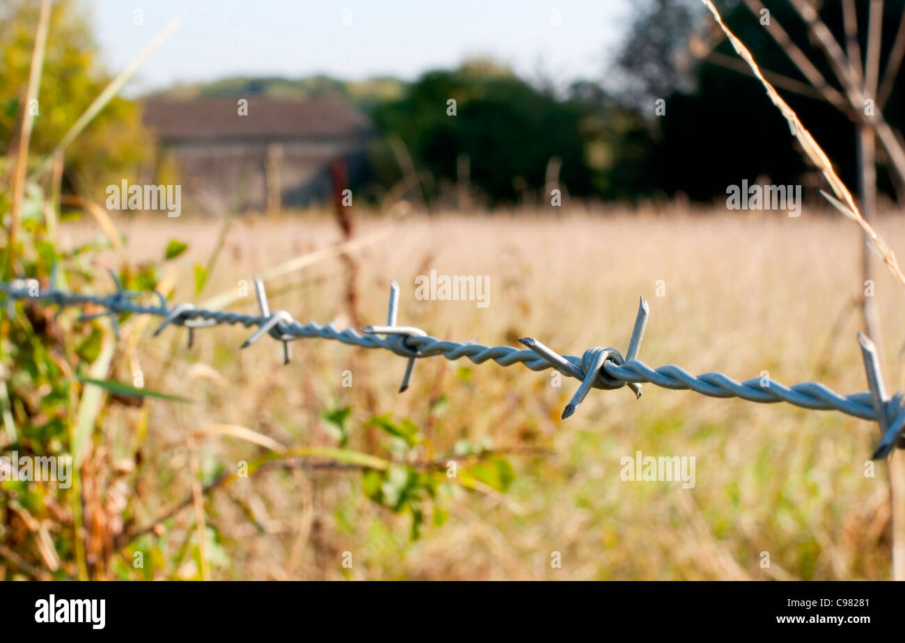 Security razorwire hi-res stock photography and images - Alamy