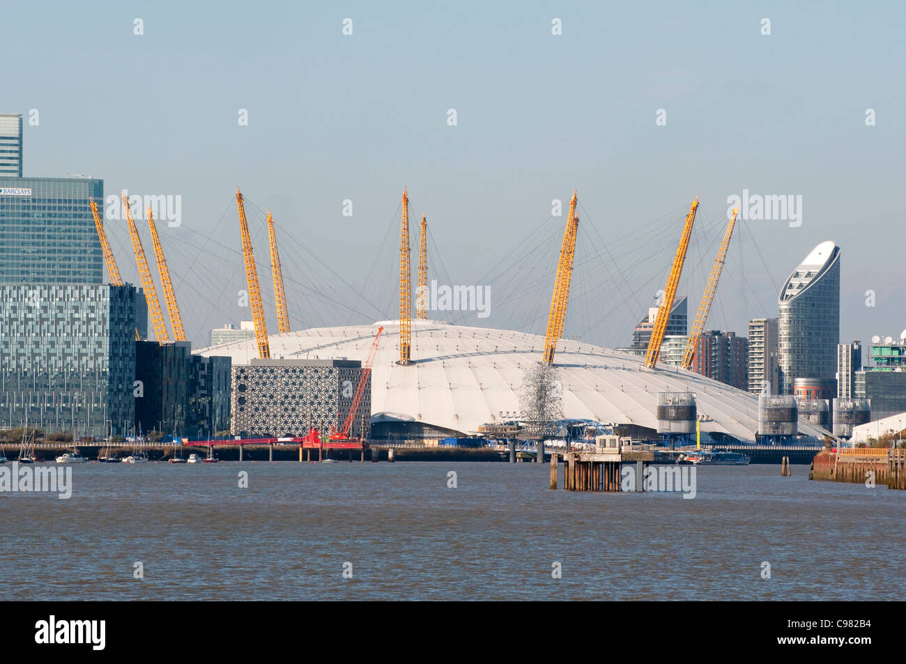 London's O2 arena or Millennium dome Stock Photo - Alamy
