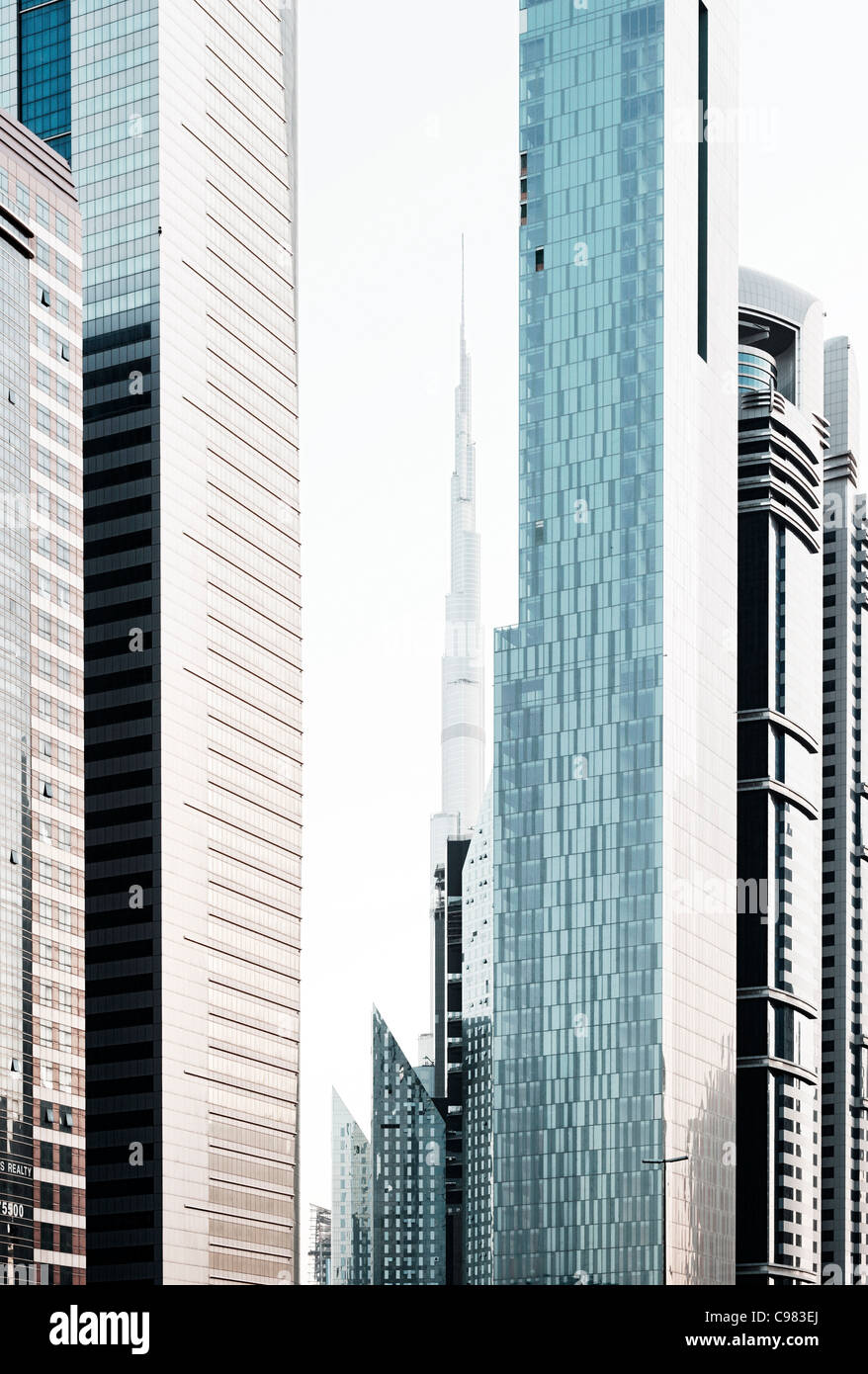 Impressions of Sheikh Zayed Road, Al Satwa, Dubai, United Arab Emirates ...
